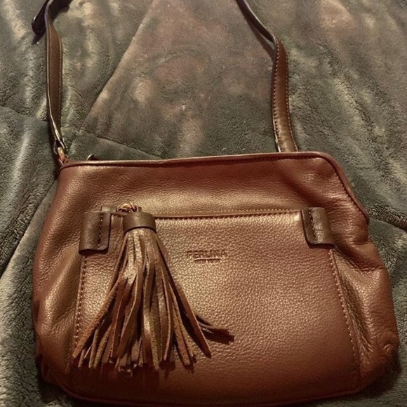 Perlina | Bags | Perlina Leather Purse | Poshmark